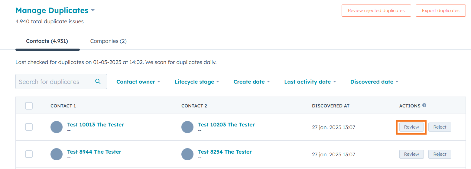 How to Merge Contacts in HubSpot (Manual or in Bulk)